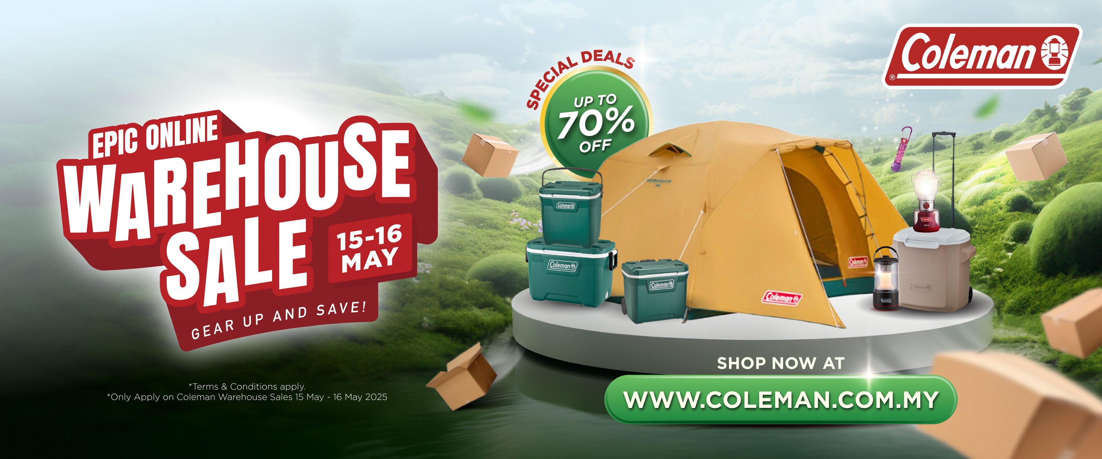 Coleman Malaysia | The Outdoor Company