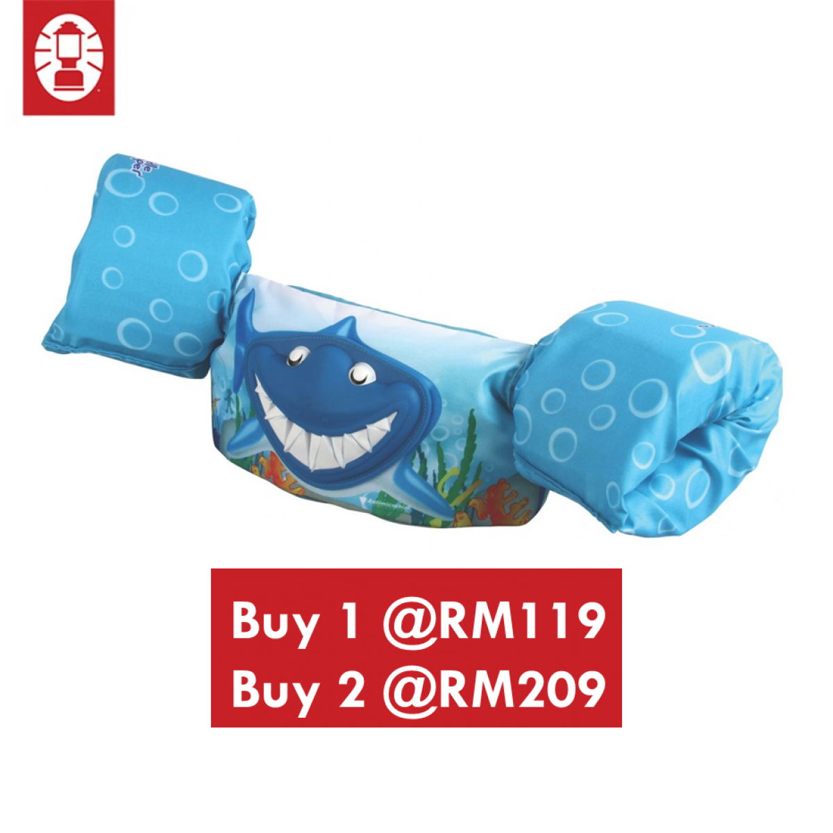 Stearns® Puddle Jumper 3D PES Shark Swimming Beach Pool KIds Children ...